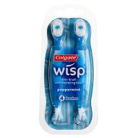 Disposable Toothbrush Wisp 4 pack by Colgate | Travel Ideology